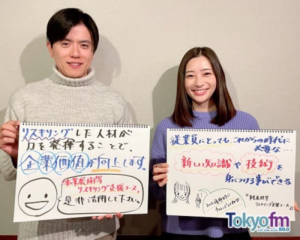 青木源太・足立梨花 Sunday Collection|サンコレ Vol.100 【事業の新たな展開を応援！リスキリング支援】|AuDee（オーディー） | 音声コンテンツプラットフォーム